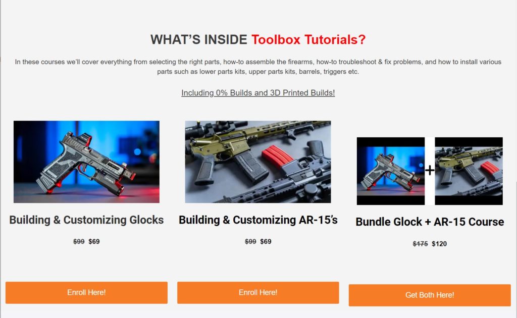 1911 to 2011 Conversion Build - Custom 2011 Build (PARTS LIST)