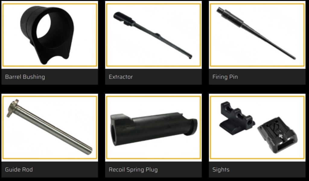 1911 to 2011 Conversion Build - Custom 2011 Build (PARTS LIST)